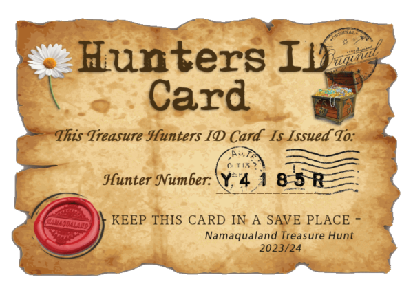 A Treasure? Is This For Real? - Namaqualand Treasure Hunt: Behind Each ...